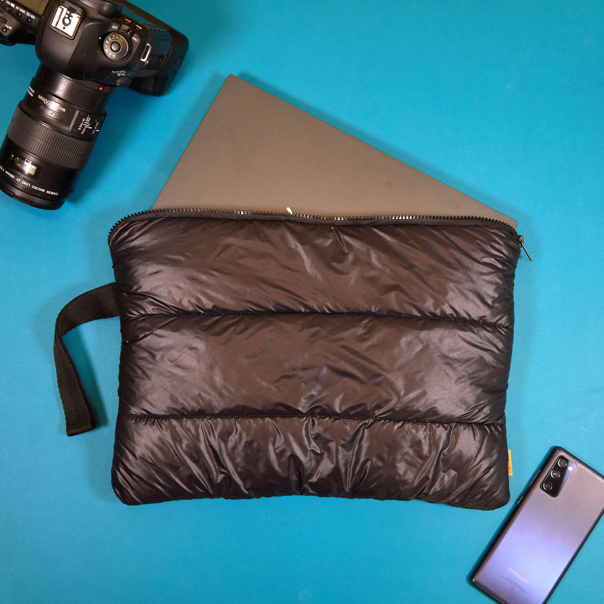 Porta Laptop Metalasse LIso 15,6 PRETA - Papel Craft